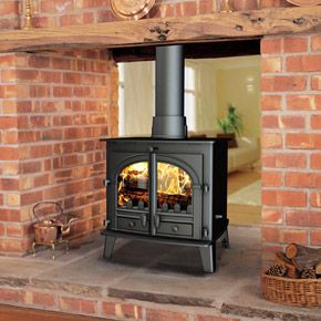 Parkray Consort 7 Double Sided Stove (Double Depth) | Leeds Stove Centre