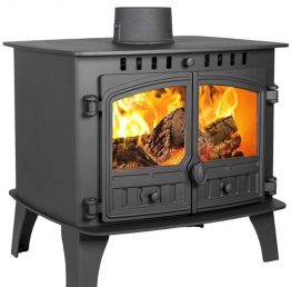 Hunter Herald 14 Double Sided Multi-Fuel Stove | Leeds Stove Centre