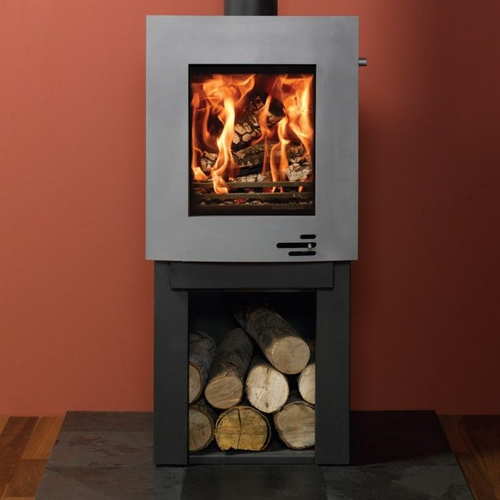 Stovax Riva F40 Multifuel / Woodburning Cassette Stove | Leeds Stove Centre