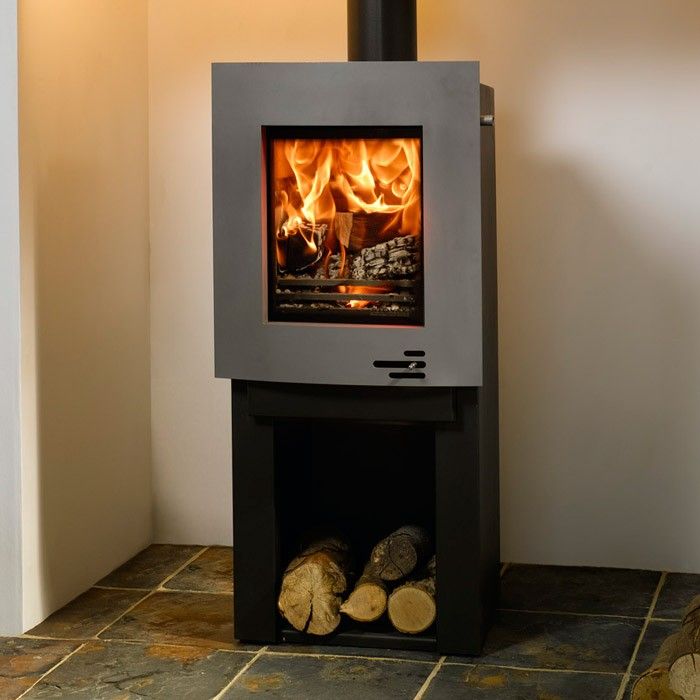 Stovax Riva F40 Multifuel / Woodburning Cassette Stove | Leeds Stove Centre