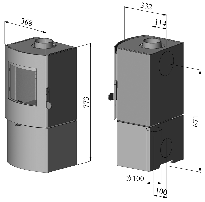Morso S11-43 Multi-Fuel Stove | Leeds Stove Centre