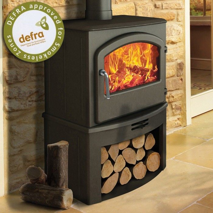 Broseley Serrano 7 SE Log Store Multifuel | Leeds Stove Centre